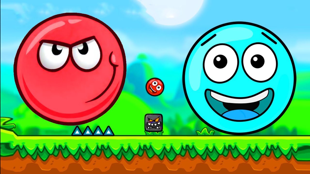 Сlumsy Red Ball Forever Level 1-5 Episode 1 / The best adventures from ...