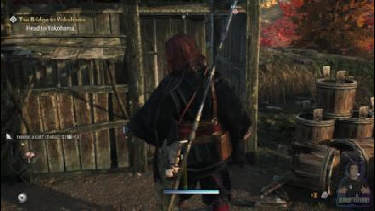 Rise of The Ronin cat Location #2 - YouTube