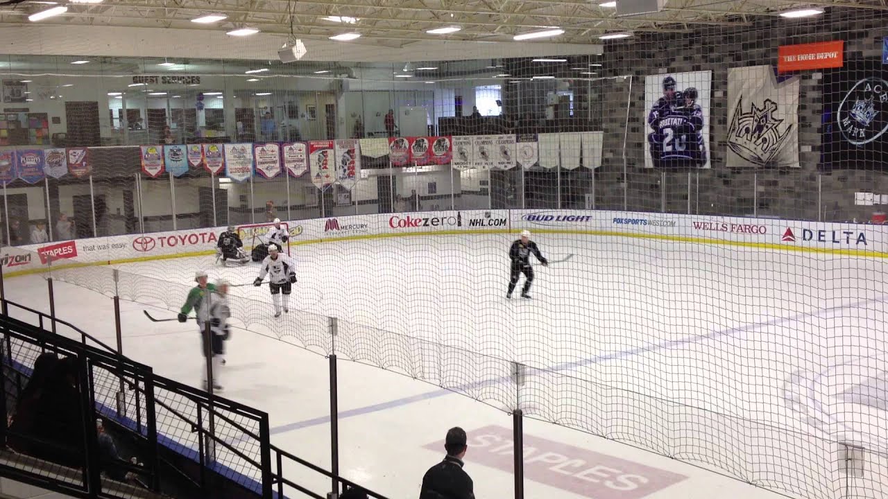 Kings Practice - Backcheck Drill (1/17/13) - YouTube
