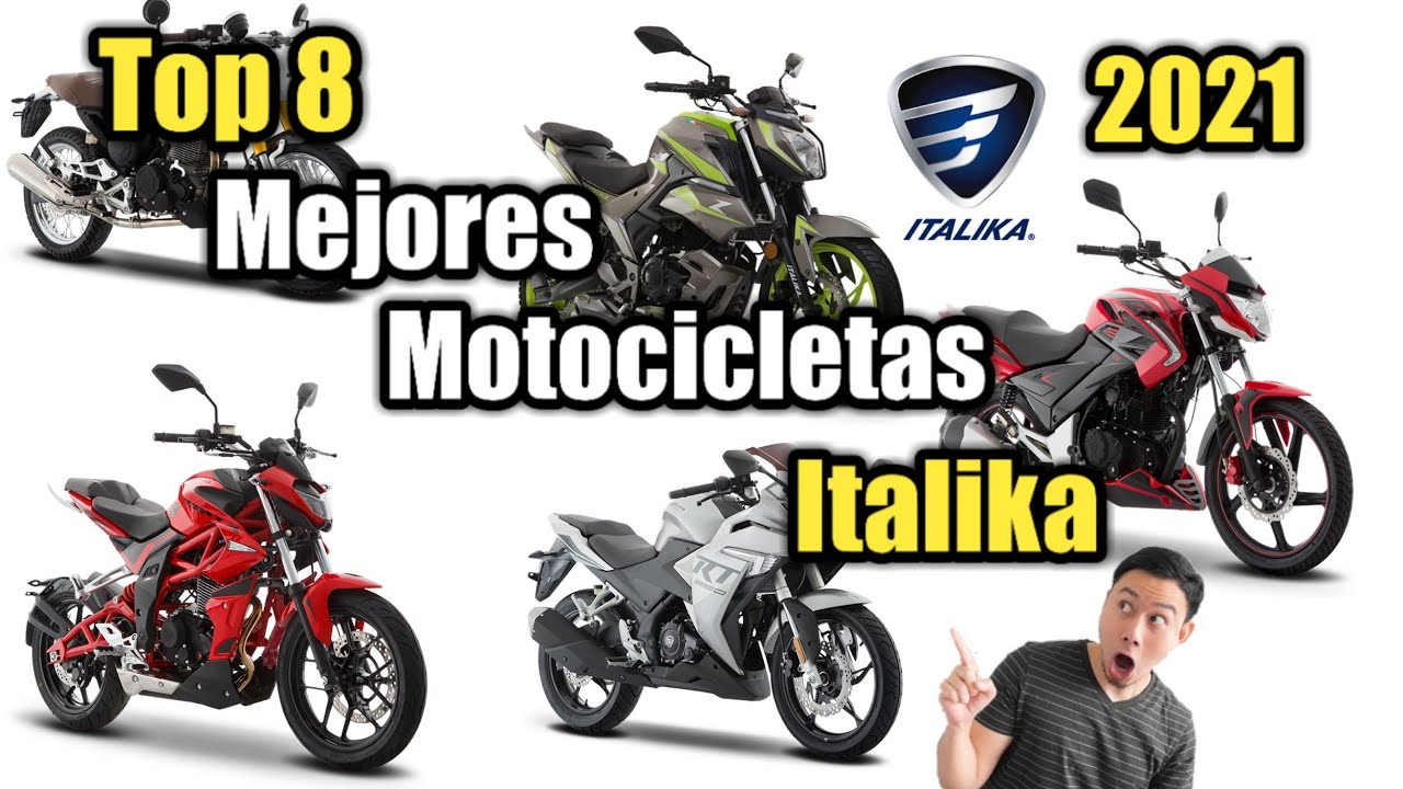 Las 8 MEJORES motos de ITALIKA 2021 - YouTube