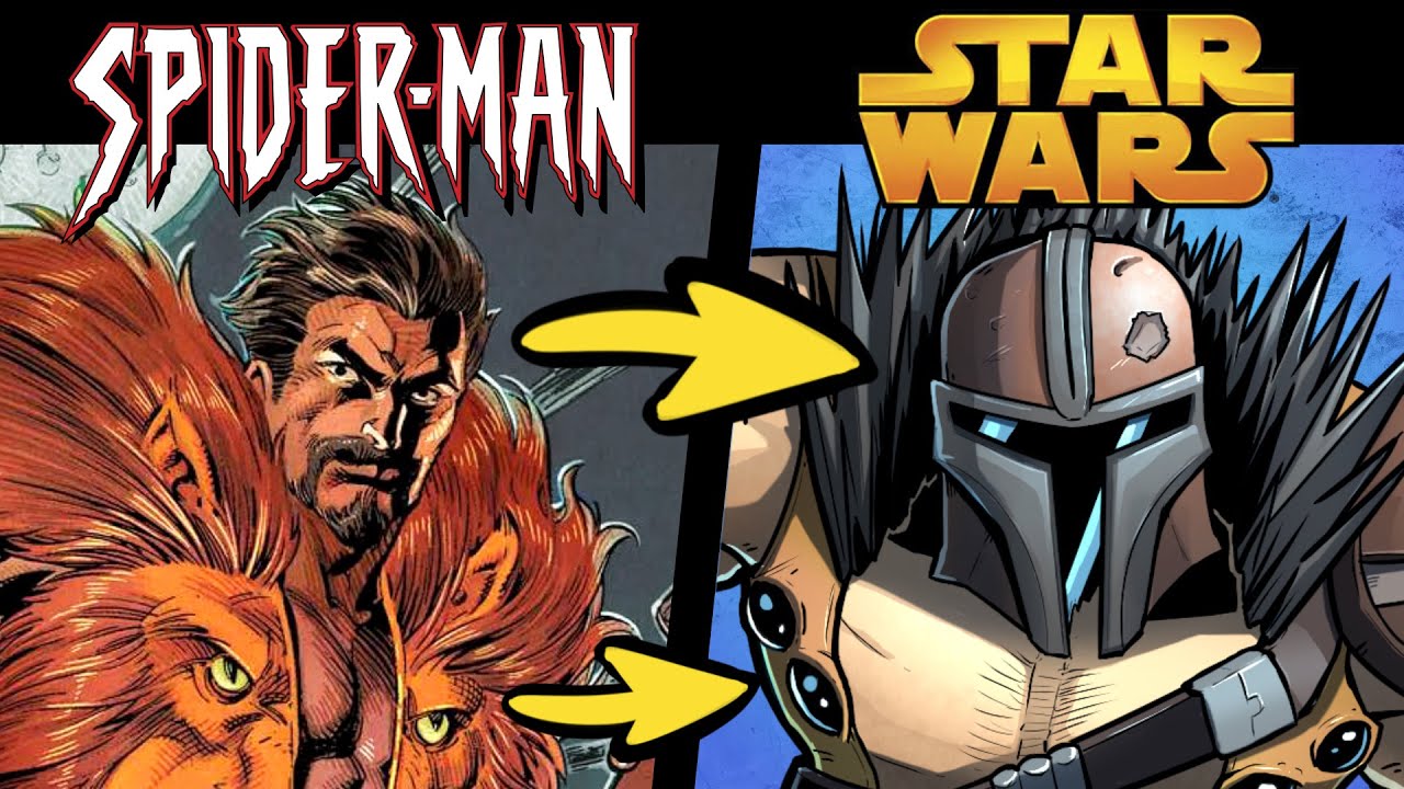 What if SPIDER-MAN VILLAINS were in STAR WARS (Mandalorian Kraven, Sith ...