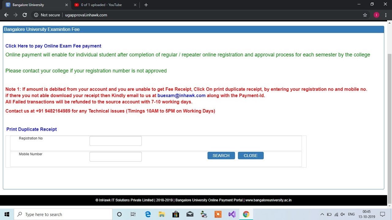 Print Duplicate Receipt Of Bangalore University Exam Fees 2019 YouTube print-duplicate-receipt-of-bangalore-university-exam-fees-2019-youtube