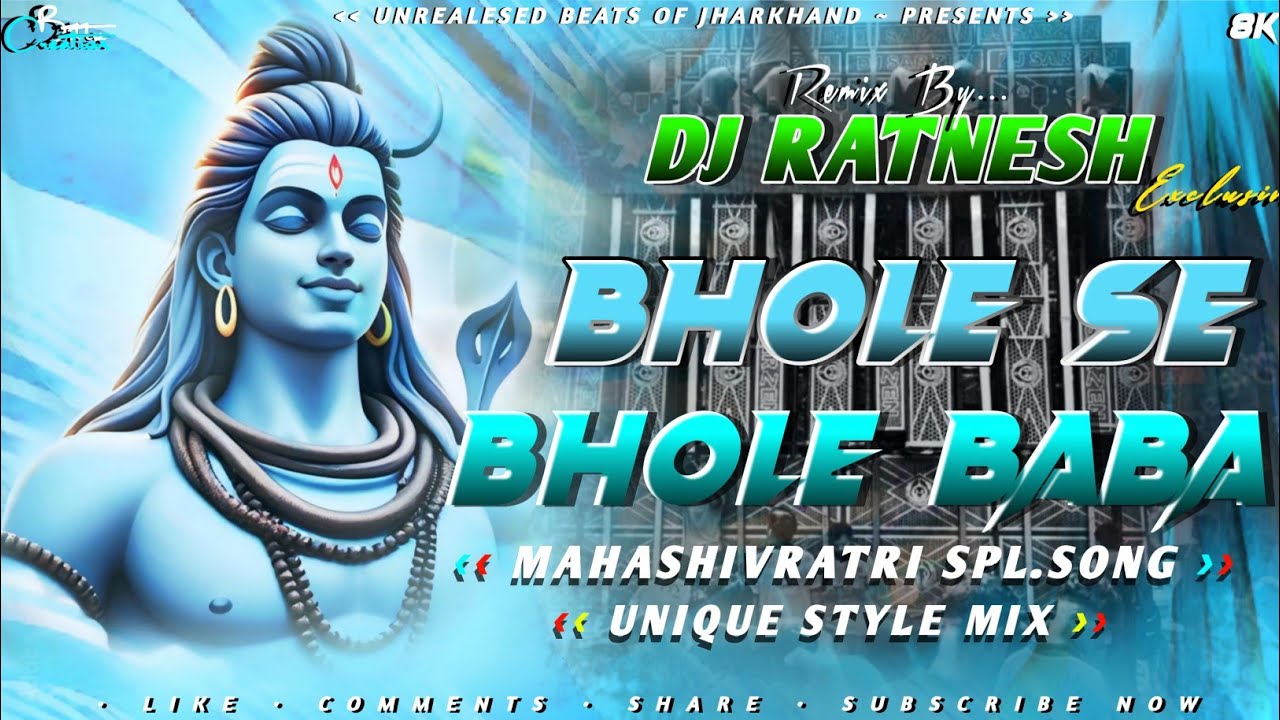 MERE BHOLE SE BHOLE BABA ( Unique Style Mix) DJ RATNESH - YouTube