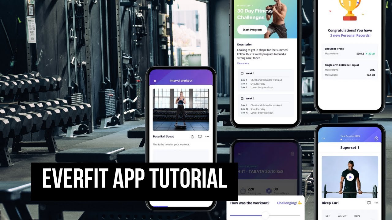 Everfit App Tutorial - YouTube