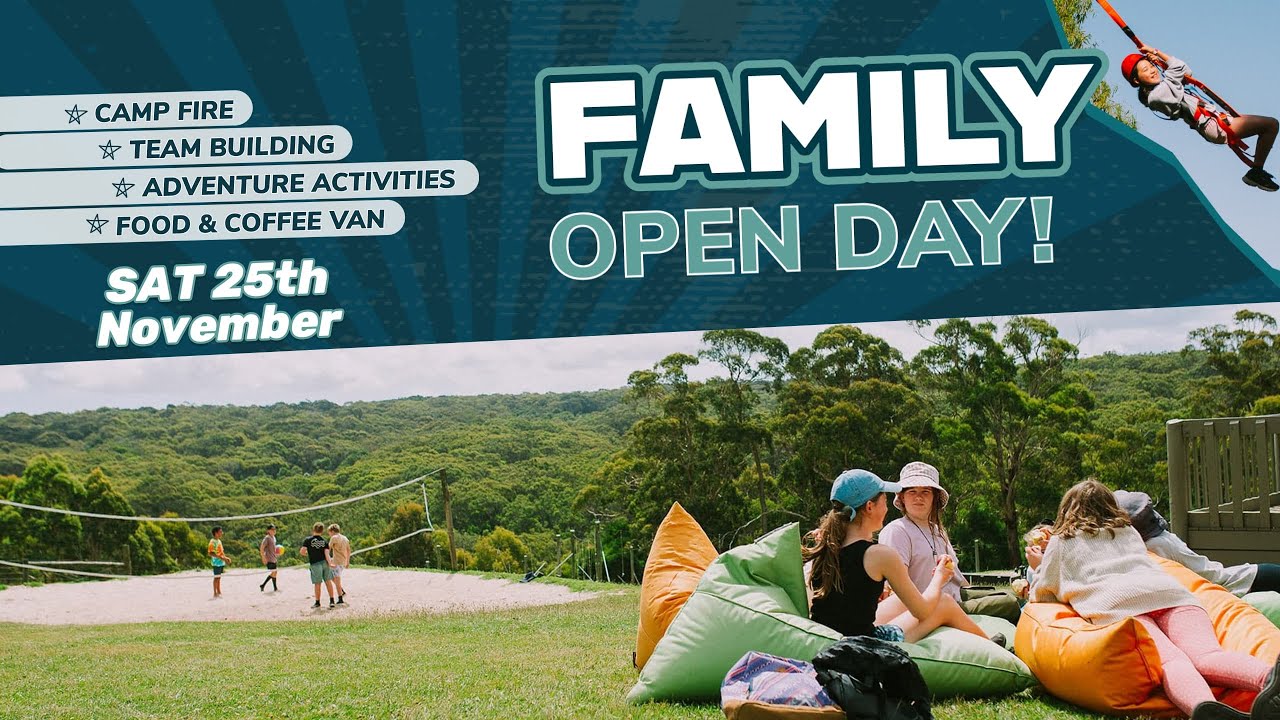 FAMILY OPEN DAY - Golden Valleys Adventure Camp - YouTube