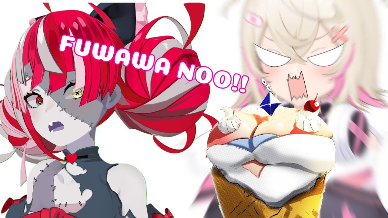 Fuwawa Oppai Exploded - YouTube