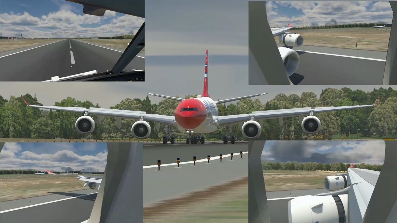 Edelweiss A340-600 (Toliss) Landung in Colombo Runway 22 - YouTube