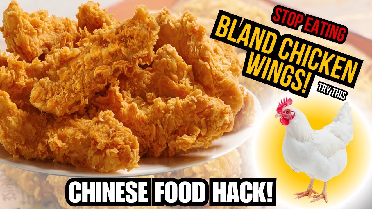 STOP Eating Bland Chicken Wings Try This Chinese Food Hack! | Chicken ...