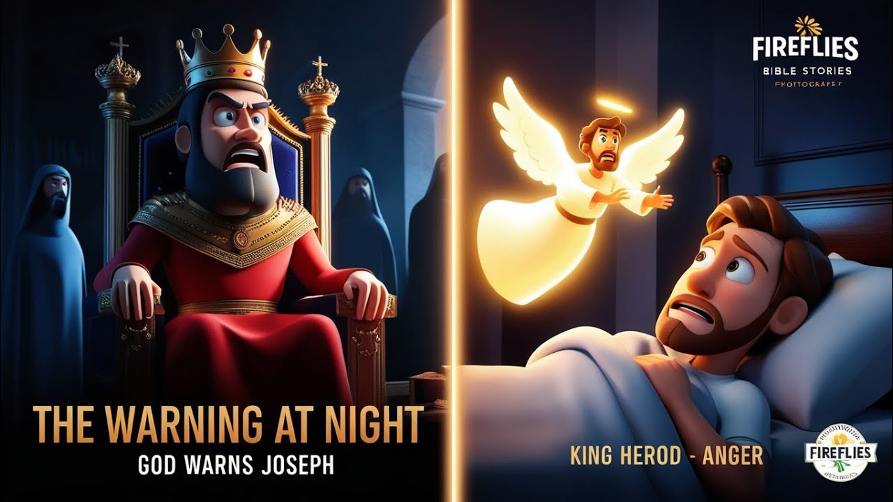3D Bible Animation| The Warning At Night| God Warns Joseph| King Herod ...
