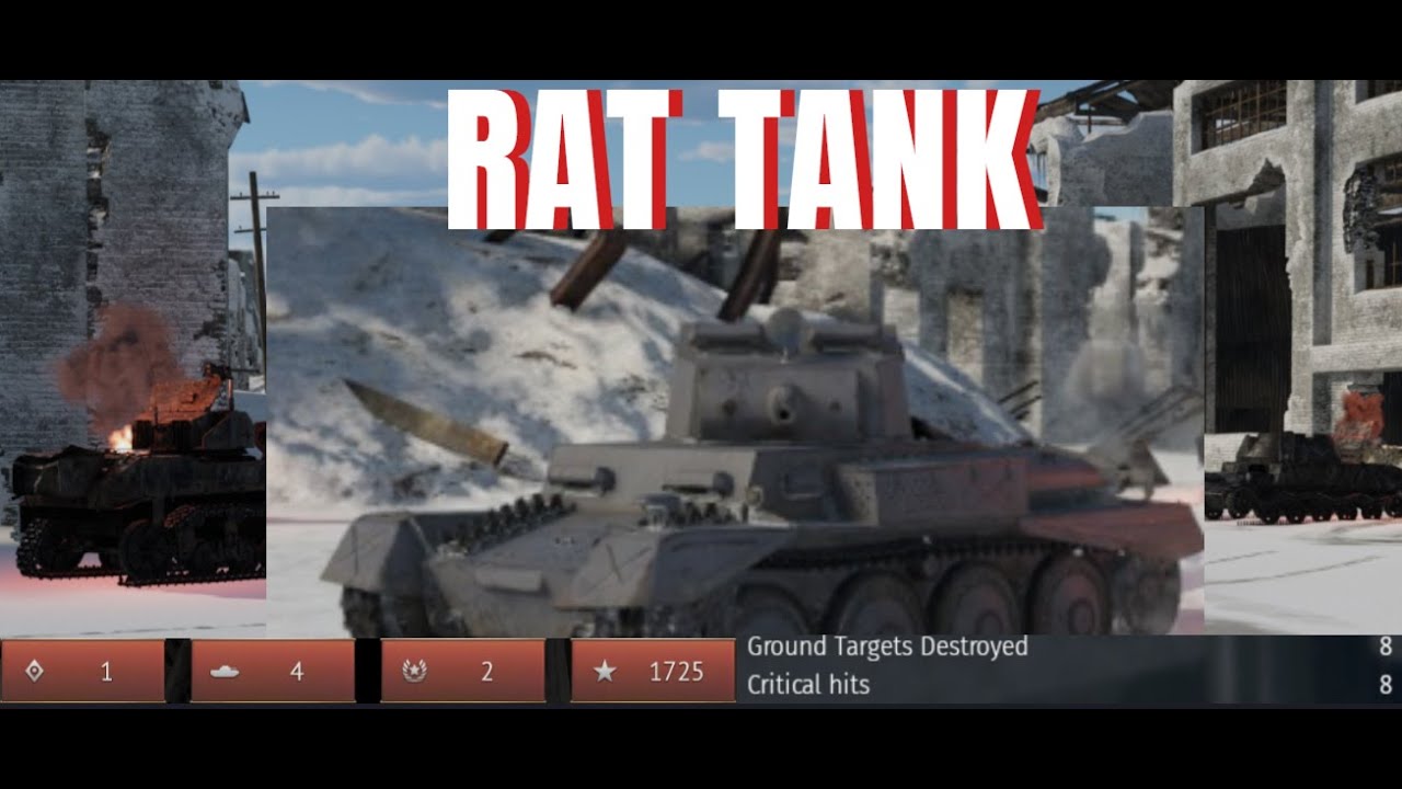 LVL 100 Destroying Tier 2 with THE RAT Tank "STOCK Grind" - YouTube