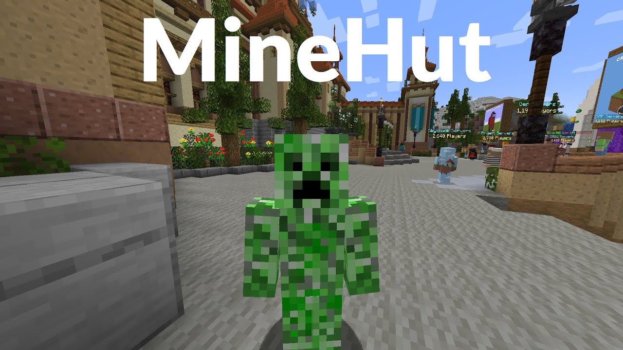 Minecraft - Nathan And Jack's MineHut Mini-Games Server - MineHut - YouTube