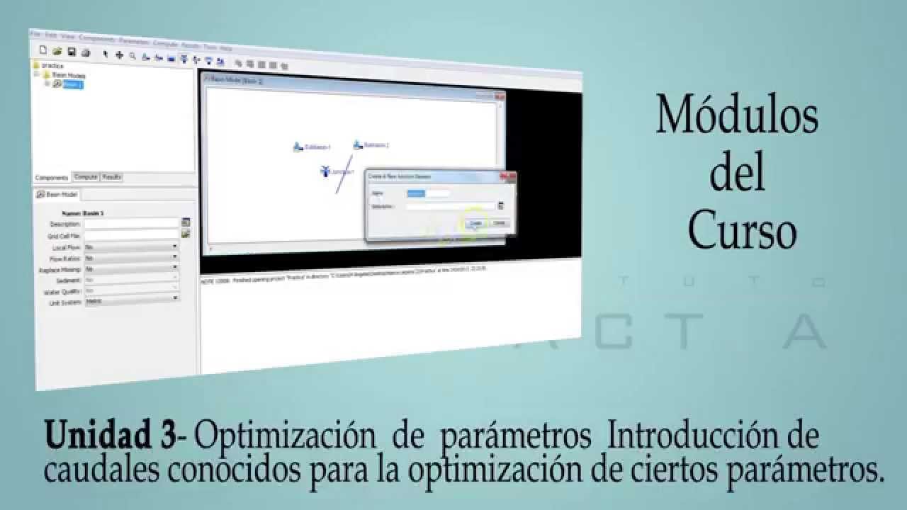 HEC HMS y HEC Geo-HMS: Curso Práctico de Modelización de Cuencas y ...