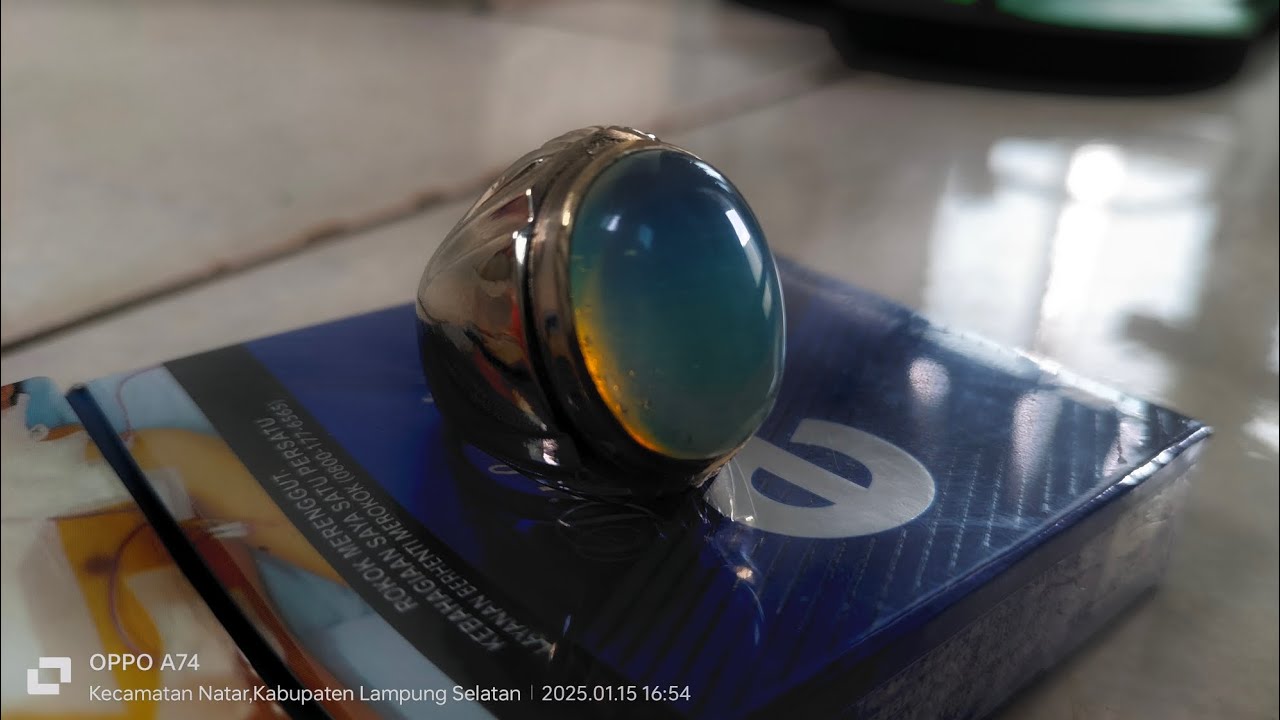 unboxing natural batu akik barjad api - YouTube