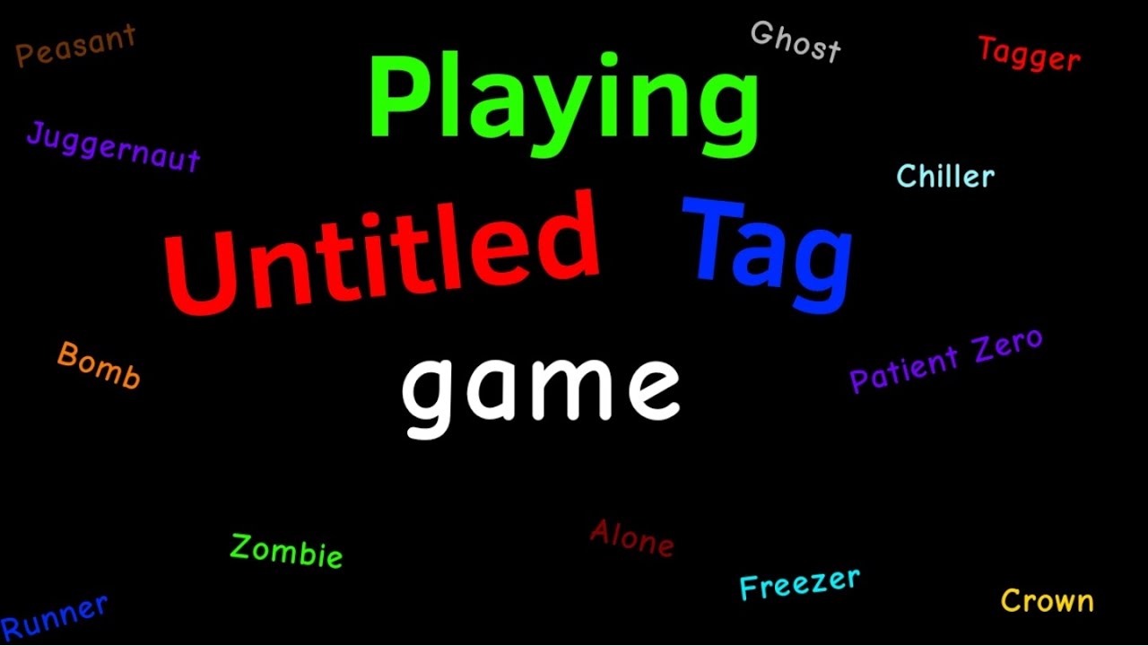Playing Untitled Tag Game on Roblox - YouTube