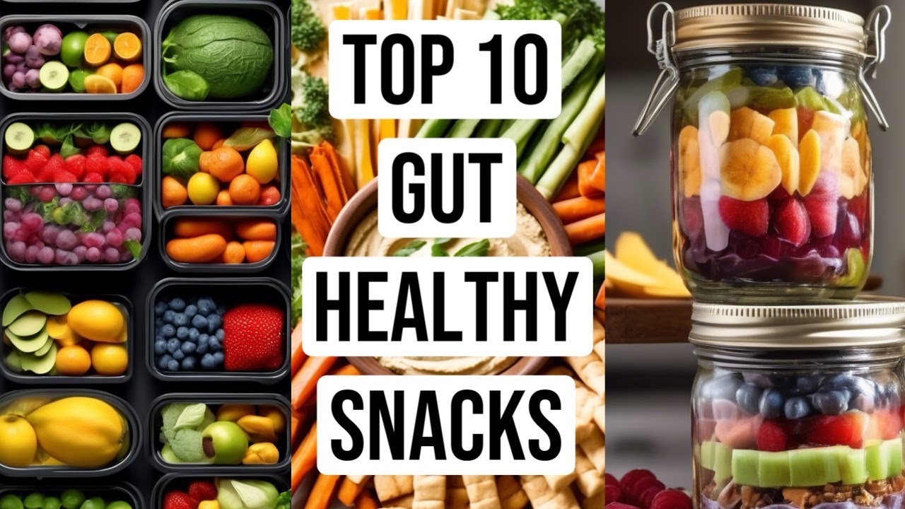 Gut Health Snacks That ACTUALLY Work - YouTube