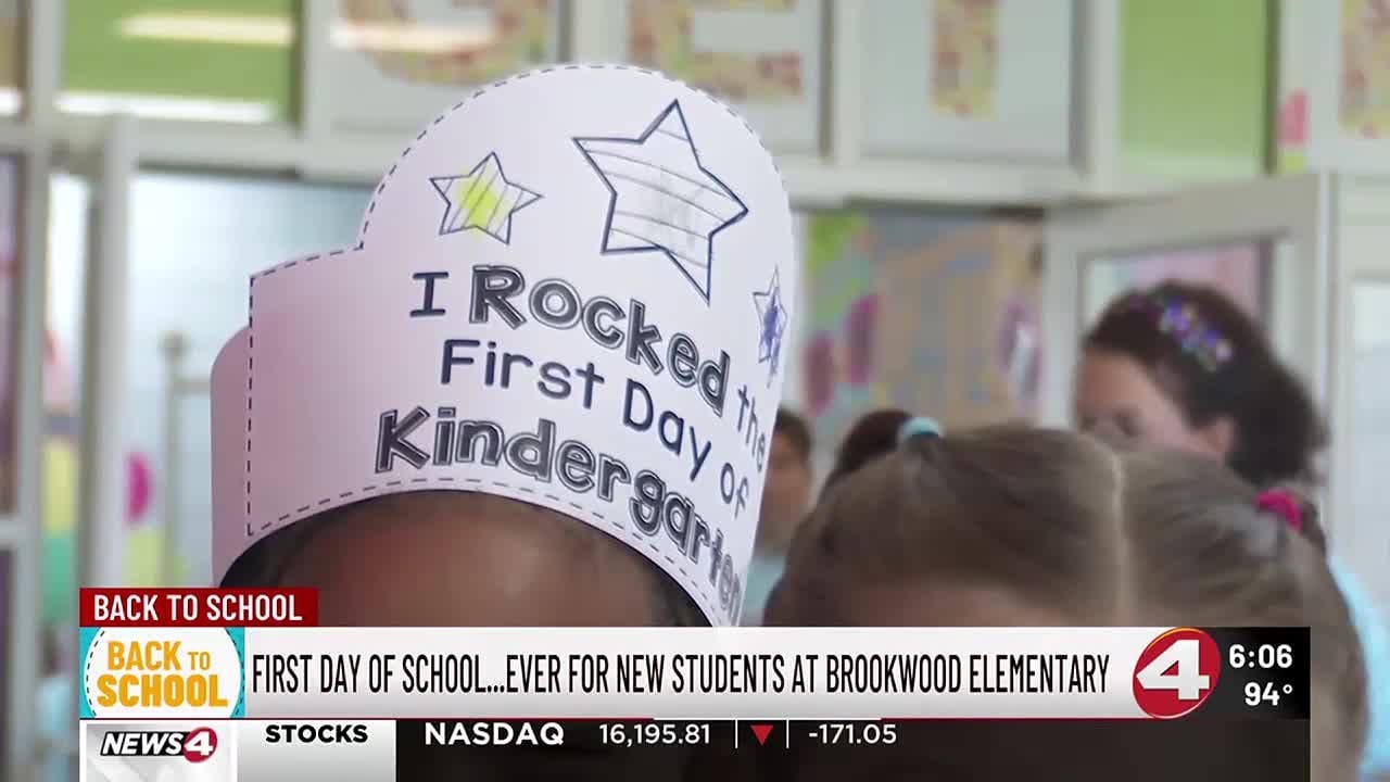 A look inside the very first day of school for Brookwood Elementary's ...