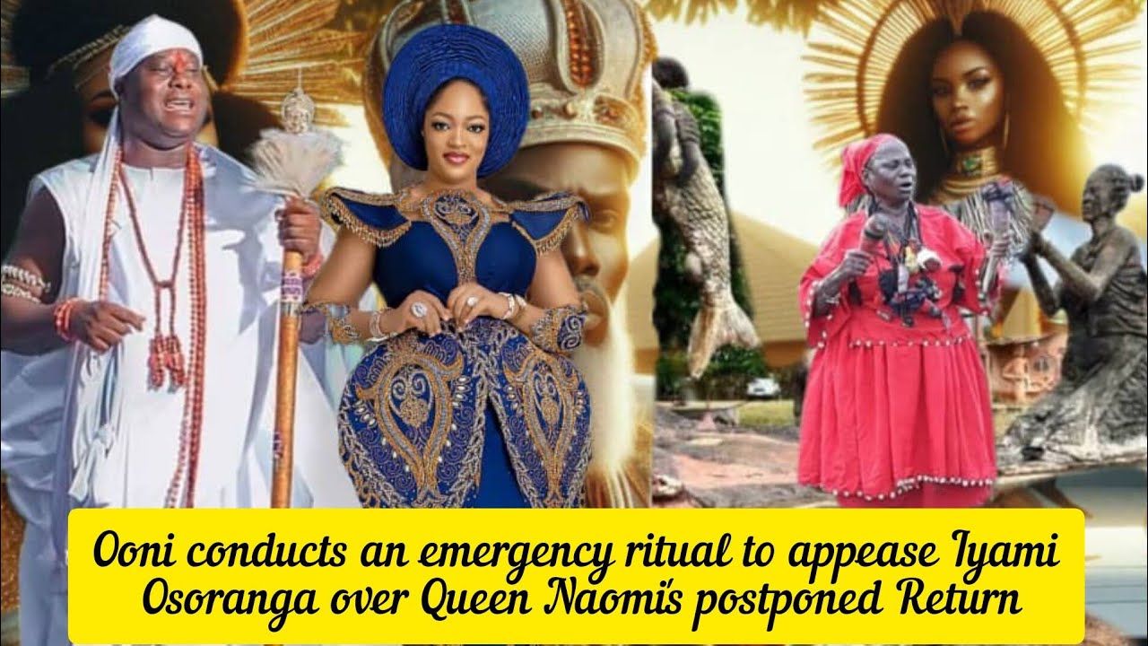 Ooni Of Ife Allegedly conducts an emergency ritual to appease Iyami ...