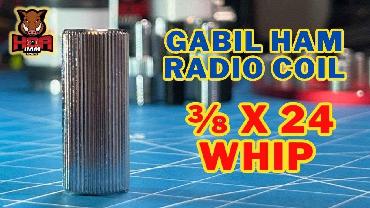 Use a 17' Telescoping Whip on your Gabil Radio 7350T/TC Adjustable Coil ...
