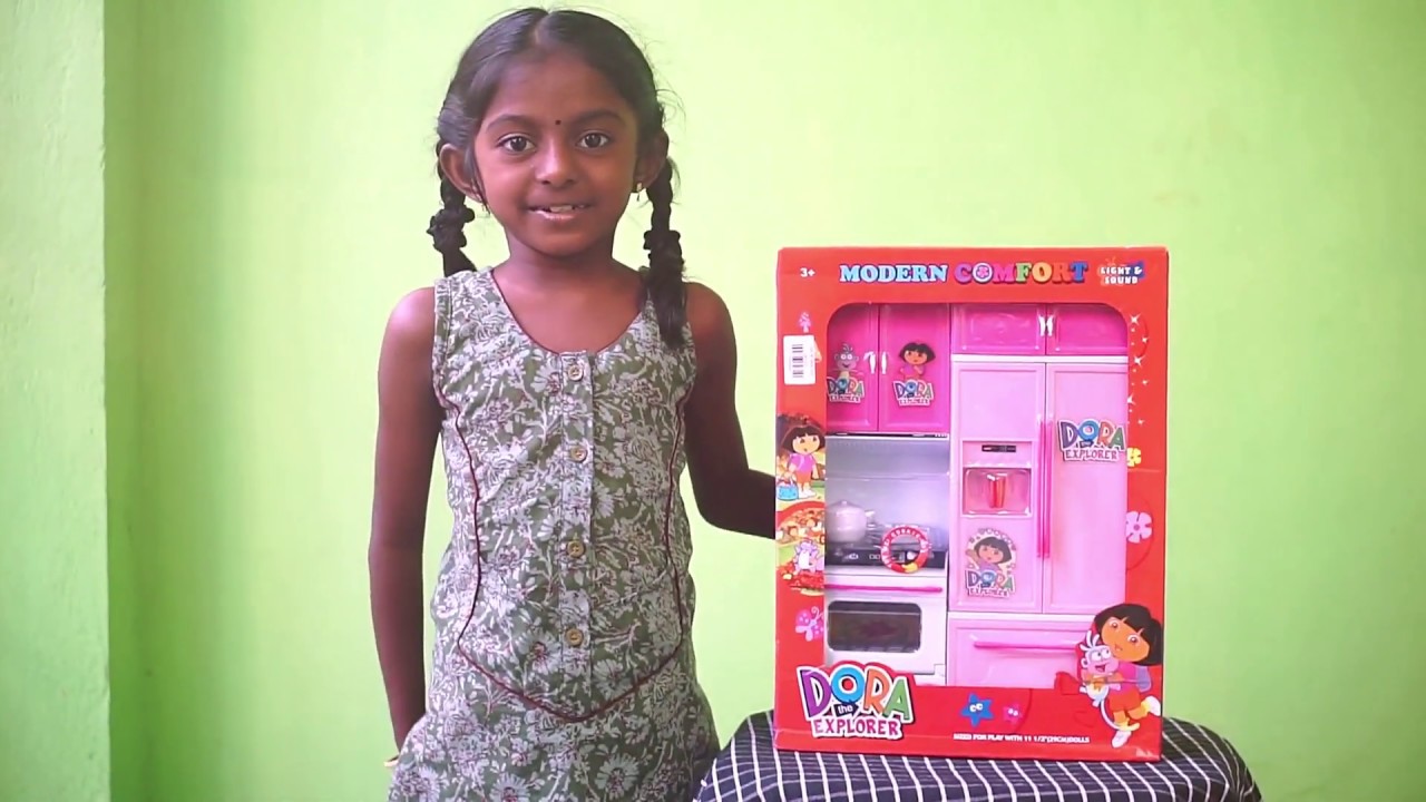 DORA THE EXPLORER KITCHEN SET || Meera's World || Episode #2 - YouTube