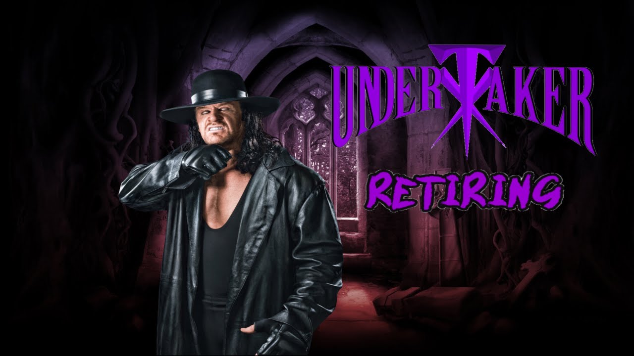 The Undertaker Finally Retiring - YouTube