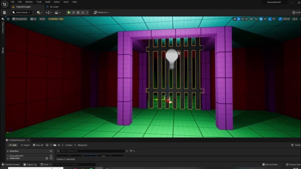 Unreal Engine 5 Timer Gate Blueprint Scripting Tutorial - YouTube