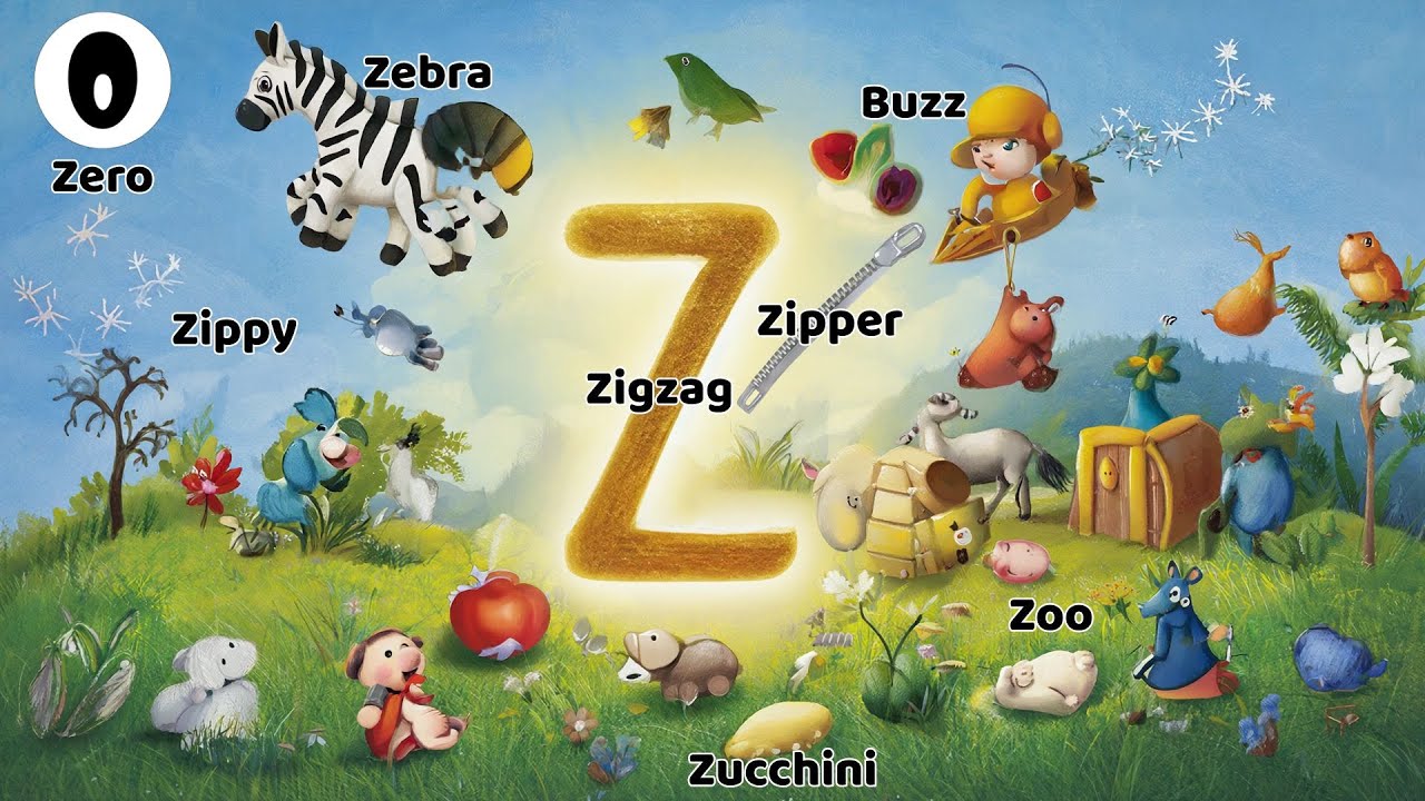 Z is for Zebra! | Fun Alphabet Song to Learn the Letter Z | Kidosong ...