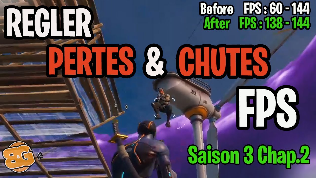 RÉgler Les ProblÈmes De Chutes Et Pertes De Fps Sur Fortnite Saison 3