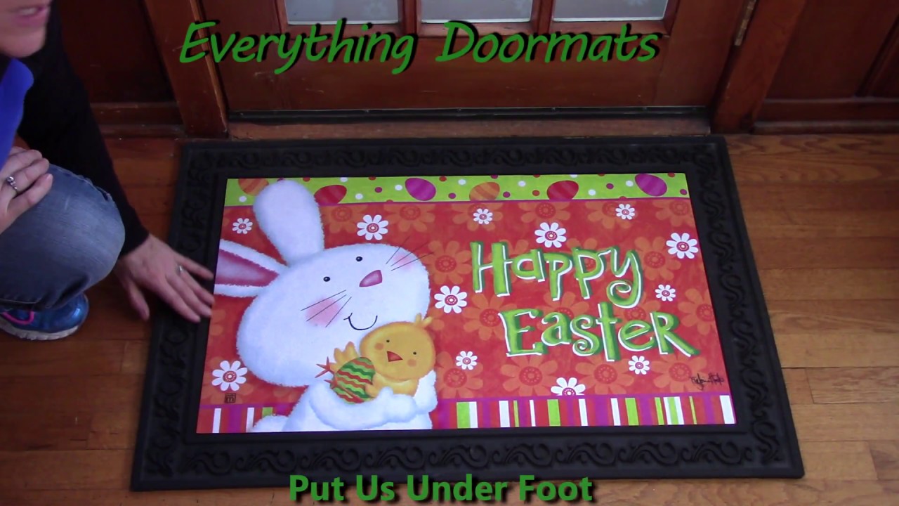 Easter MatMates Insert Doormat - 18 x 30 - YouTube