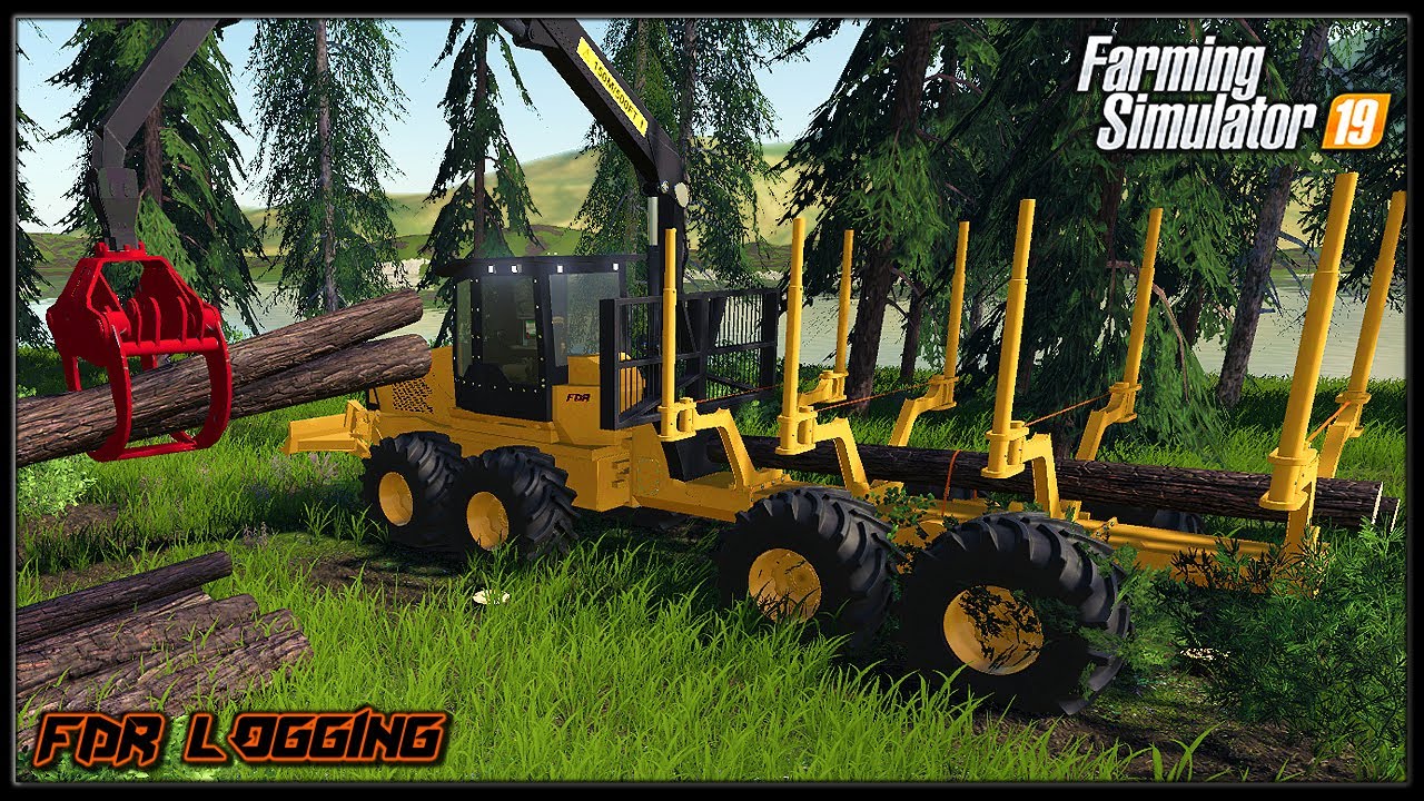 The New Cat Forwarder! - TimeLapse Logging 23 - Farming Simulator 2019 ...