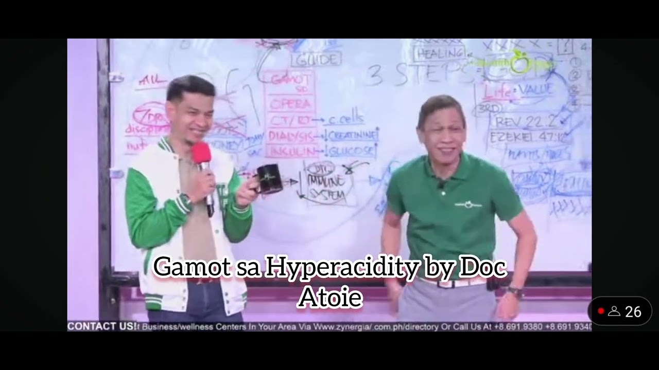 GAMOT SA HYPERACIDITY BY DOC ATOIE/ HEALTH FORUM - YouTube