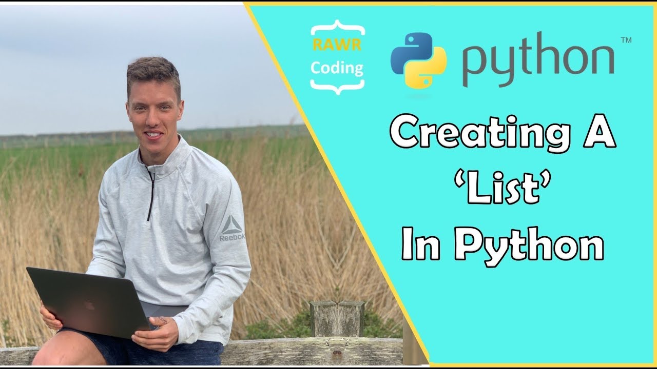 Python Tutorial Creating Lists In Python Youtube 8113