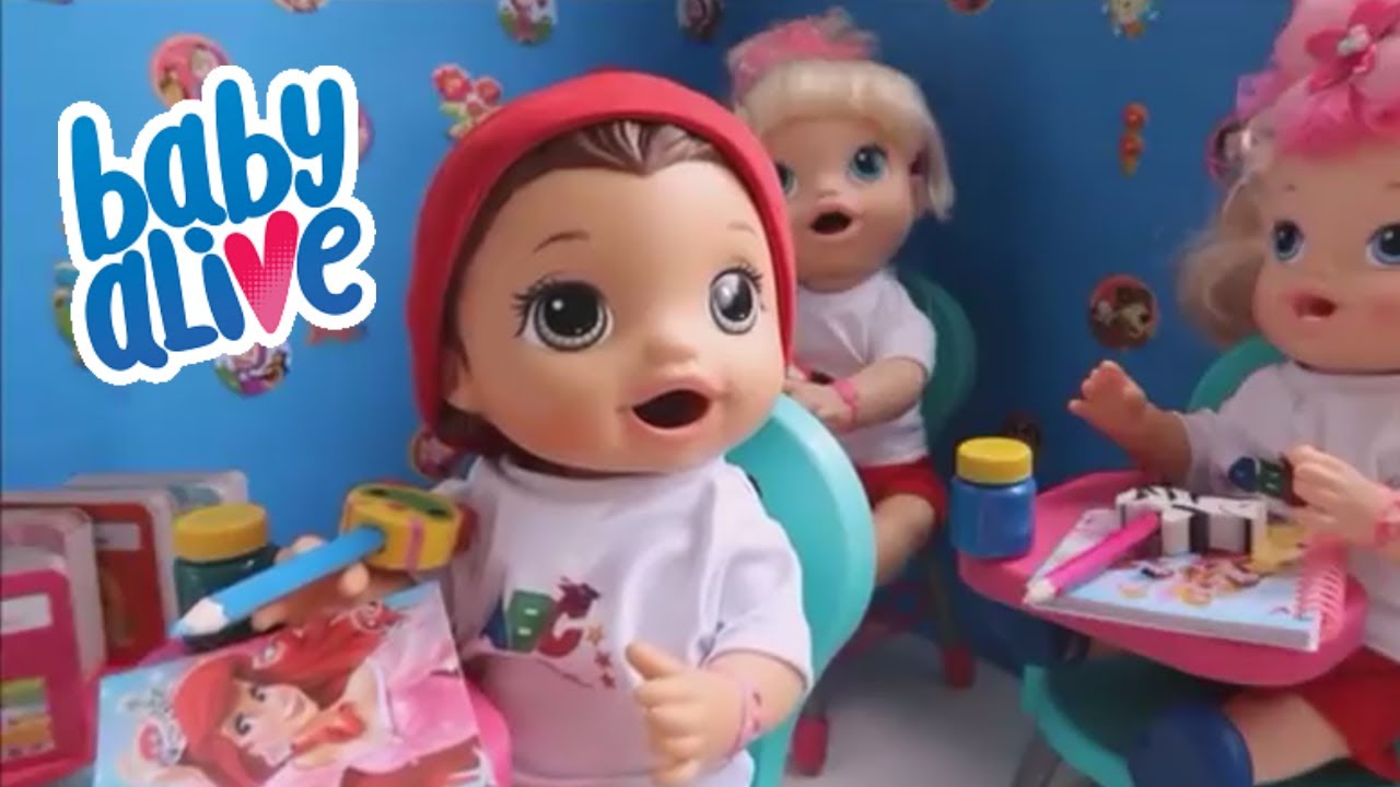 DIA DE APRENDER NA ESCOLINHA DE BONECAS - YouTube