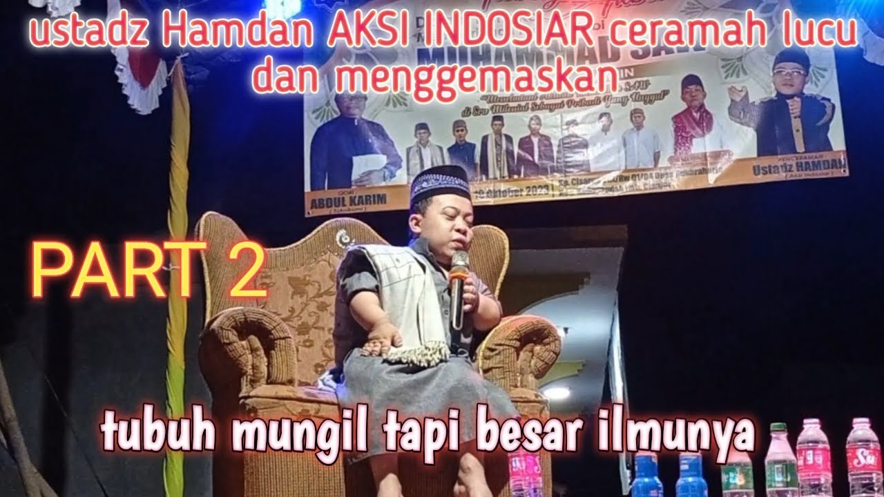 ustad Hamdan AKSI Indosiar ceramah lucu dan menggemaskan PART2 || KOLOT ...