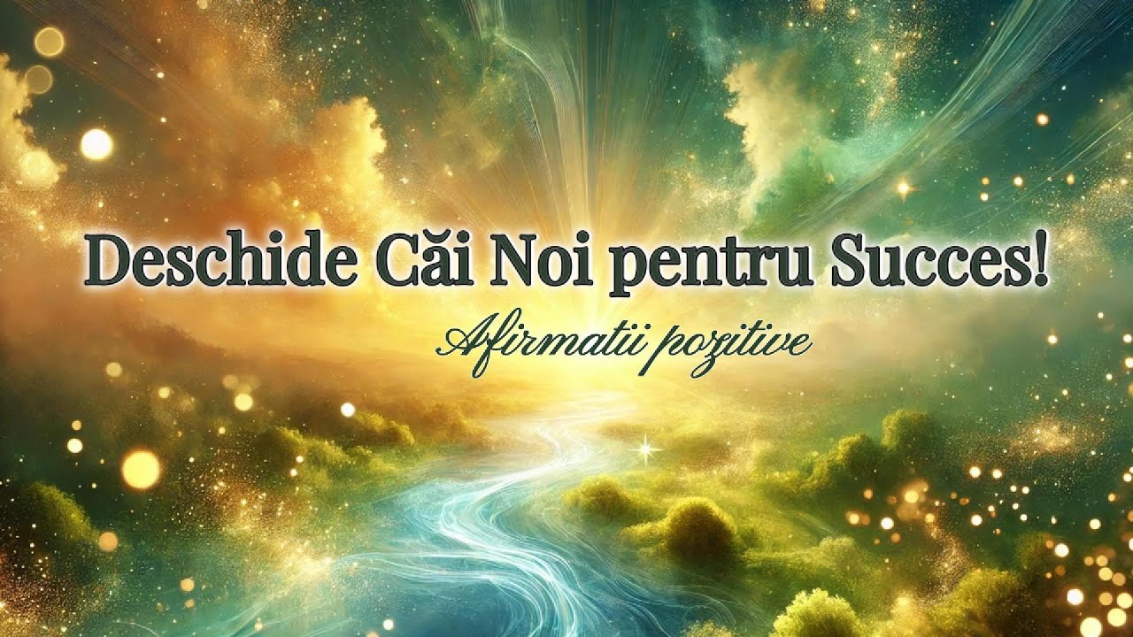 Afirmații pozitive pentru Abundență și Prosperitate: Deschide Căi Noi ...