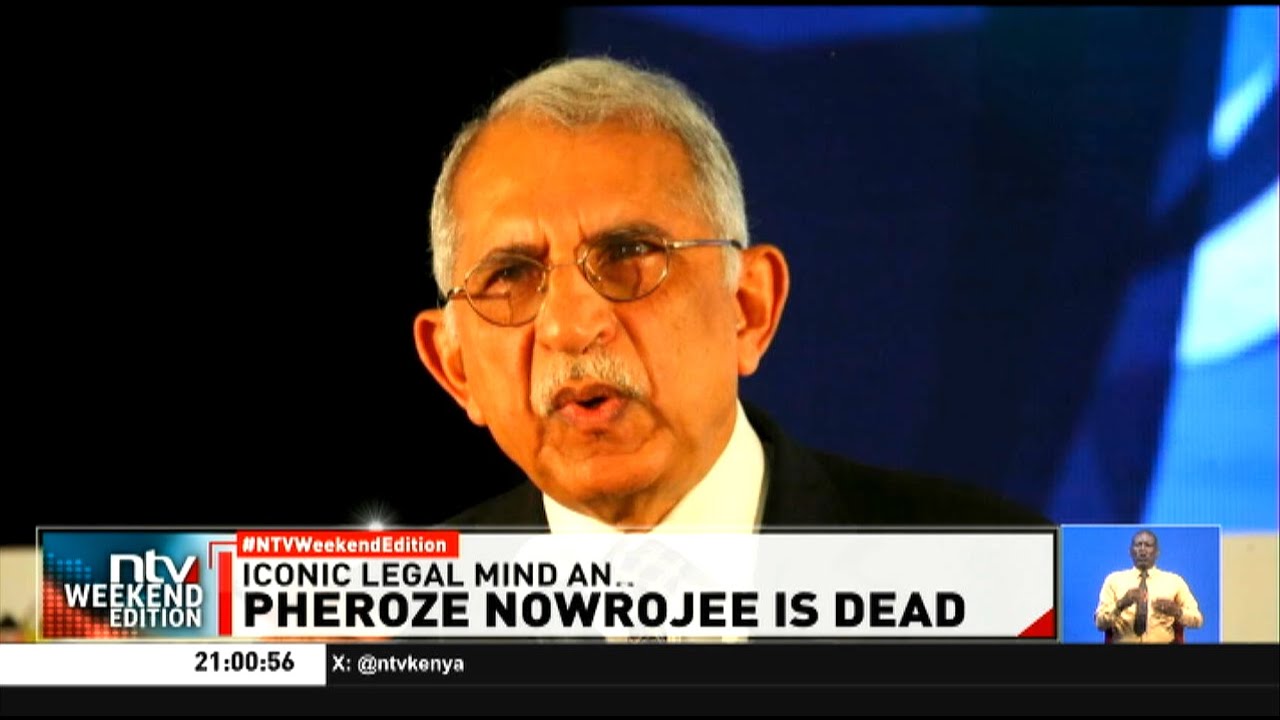 Kenya mourns the loss of senior counsel Pheroze Nowrojee, who was ...