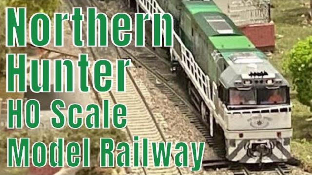 Model Trains NORTHERN HUNTER Vid #4 @kartwheelkarl #hoscale #train # ...
