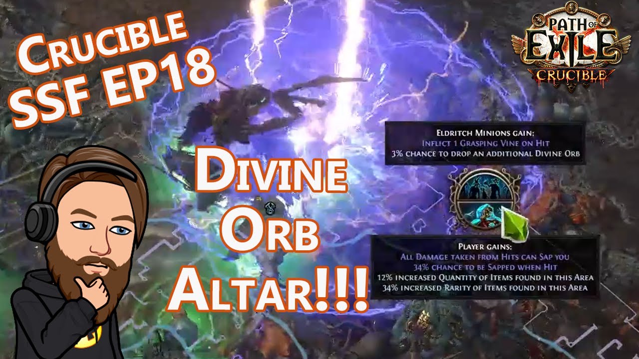 I Found A DIVINE ORB Altar, Cortex & More! - Level 95 Vaal Absolution ...