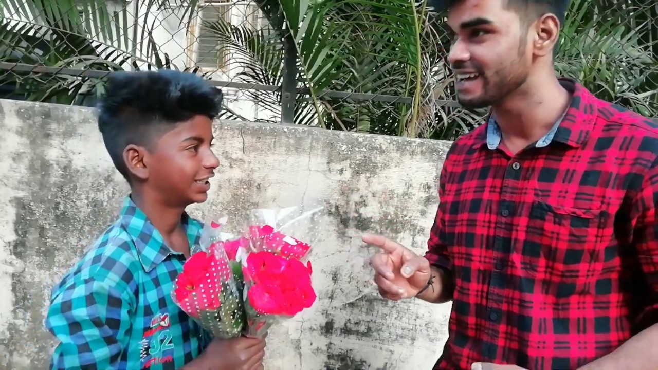 SMALL KID SELLING ROSES ON VALENTINE DAY - YouTube