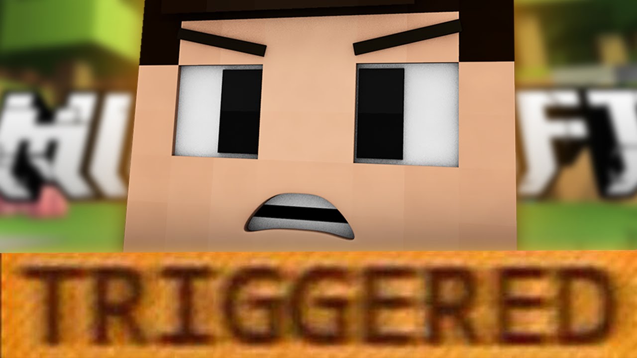 GETTING TRIGGERED OVER BLOCK GAME (Minecraft Funny Moments) - YouTube