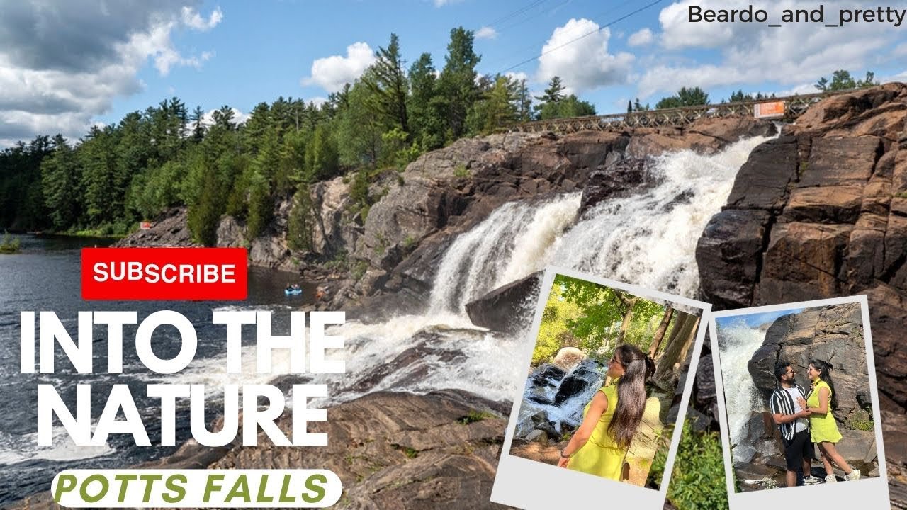 Potts Falls- Muskoka-Bracebridge | weekend getaway| Fall colours - YouTube