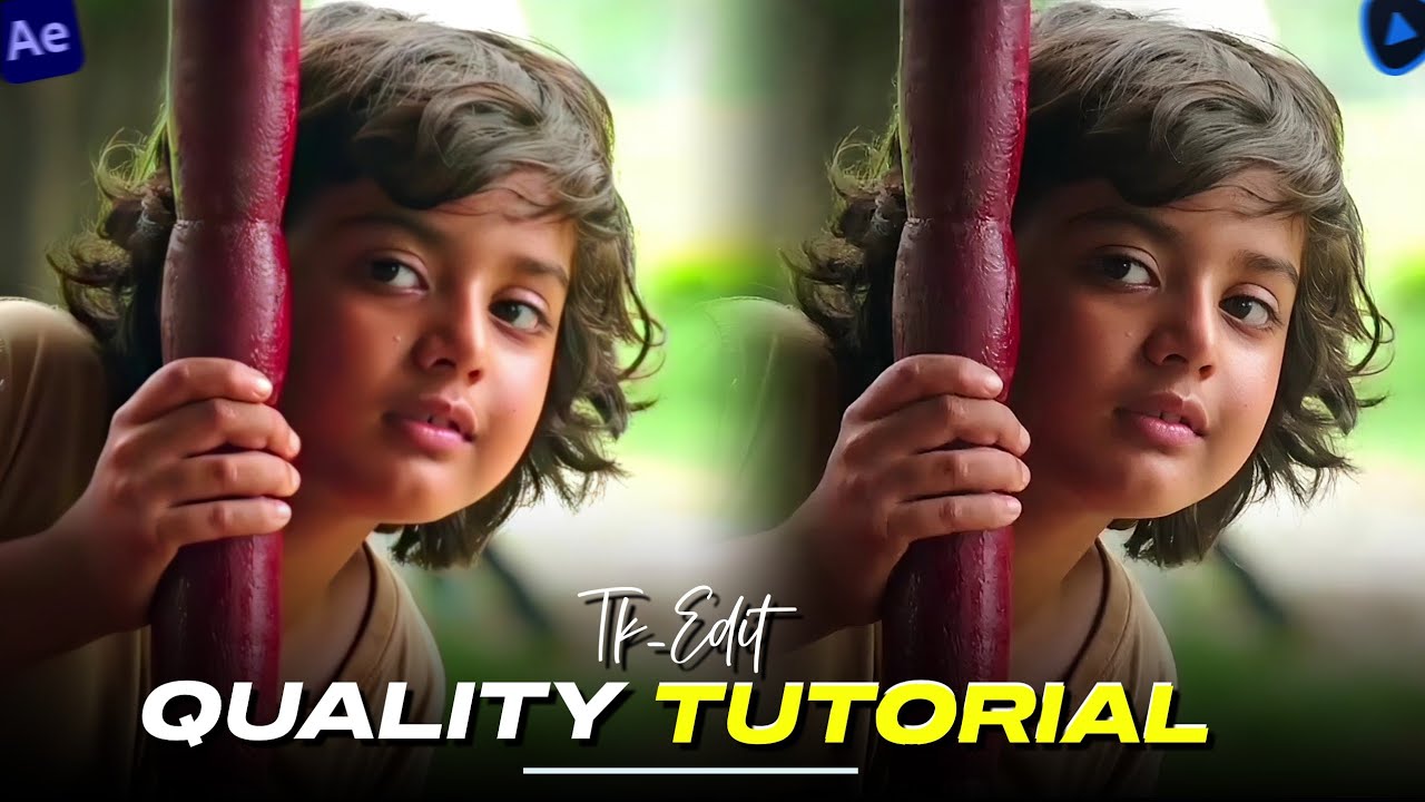 Quality Color Grading In After Effects & Topaz Ai Settings 🔥 - YouTube