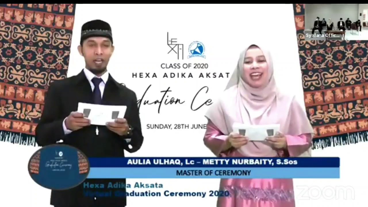 Syafana Islamic School - Virtual Graduation 2020 Ceremony of Syafana ...