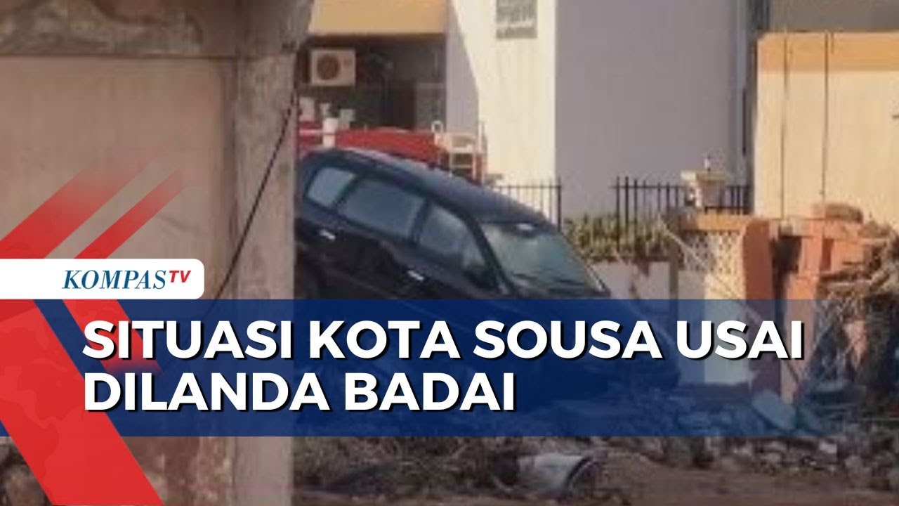 Kota Sousa di Libya Terisolasi Usai Dihantam Badai Daniel - YouTube