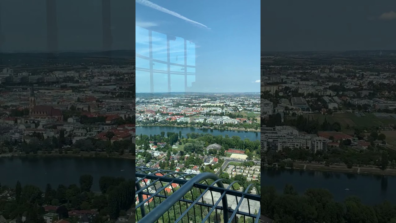 Danube Tower Vienna-amazing view and well worth to visit. Summer 2019 ...