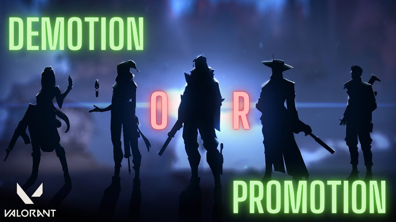 Demotion OR Promotion valorant - YouTube