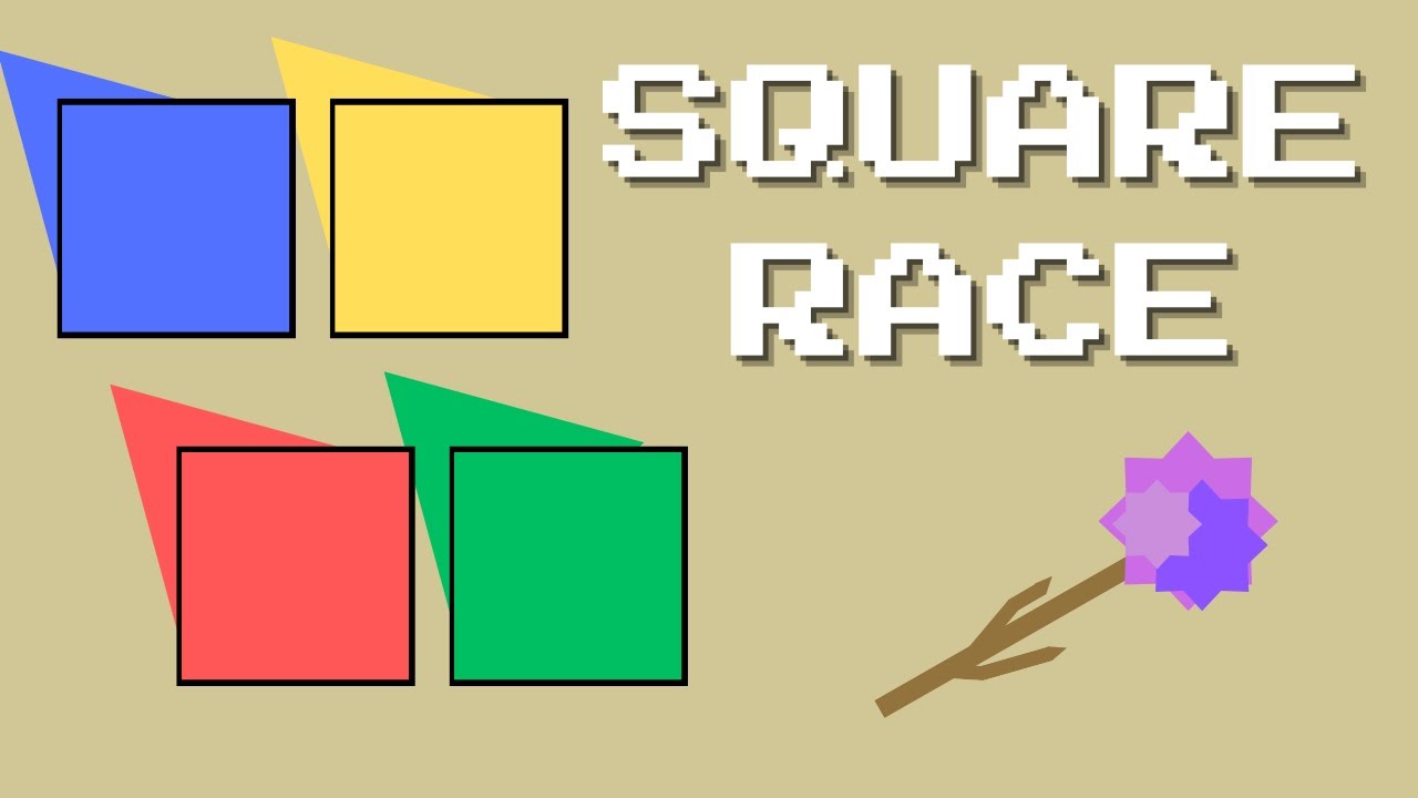 Elimination Square Race | Magic Wand - YouTube