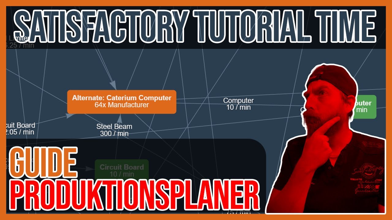 Die PERFEKTE Produktionskette - SATISFACTORY Tutorial Update 5 ...