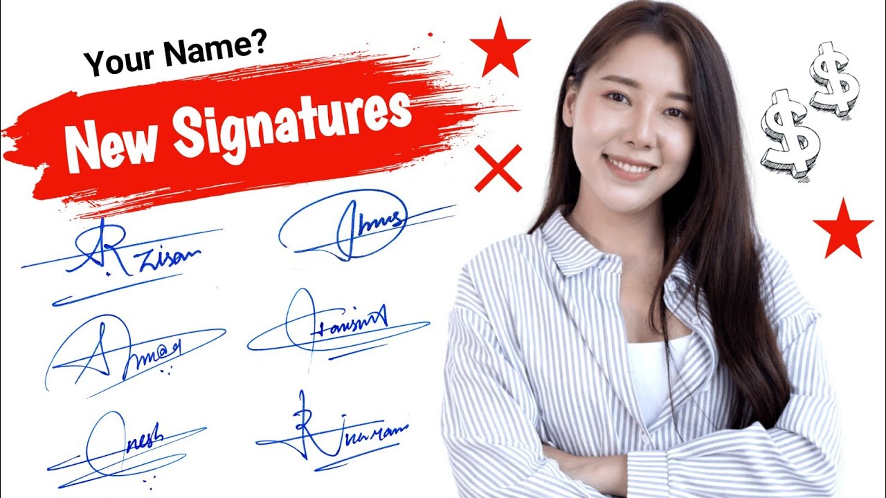 Signature Style Of My Name | How To Signature Your Name | Signature ...