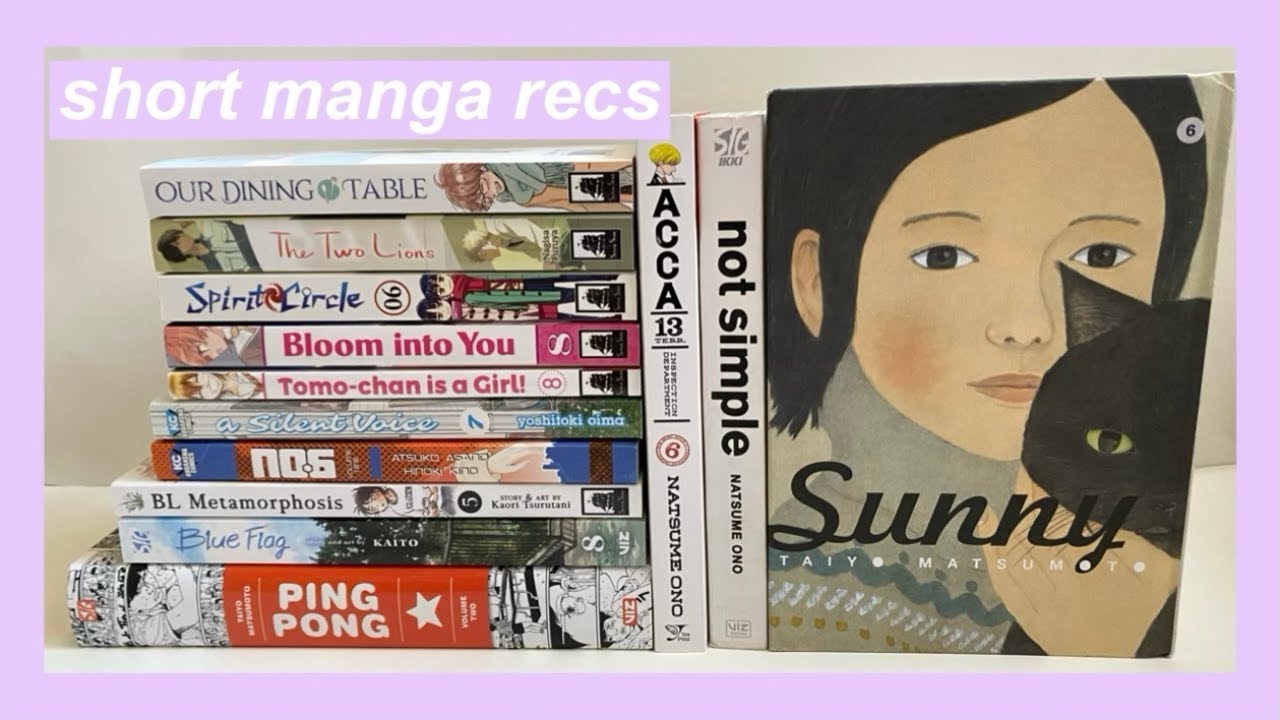 short manga series recommendations - YouTube