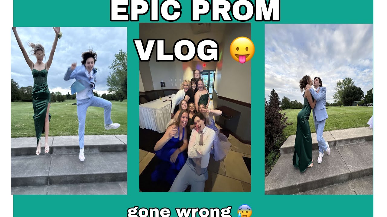 EPIC PROM VLOG 😛 ( gone wrong 😰) - YouTube